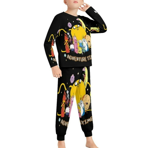 Adventure Cartoon Time Costumes T Shirt Set Crewneck Tee Shirt Pants ...