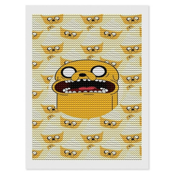 Adventure Cartoon Time Diamond Art Kits for Adults Kids,DIY 5D Round ...