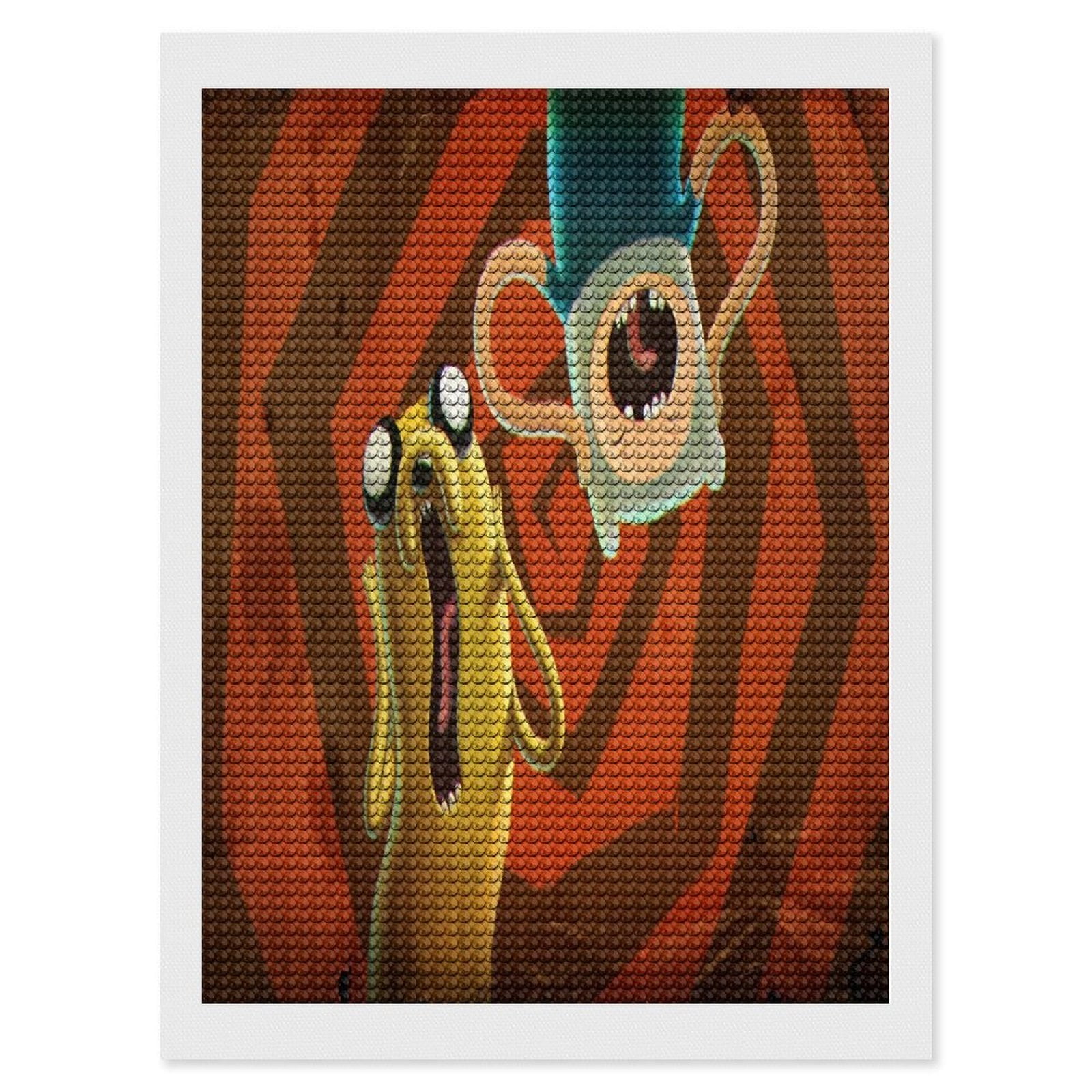 Adventure Cartoon Time Diamond Art Kits for Adults Kids,DIY 5D Round ...