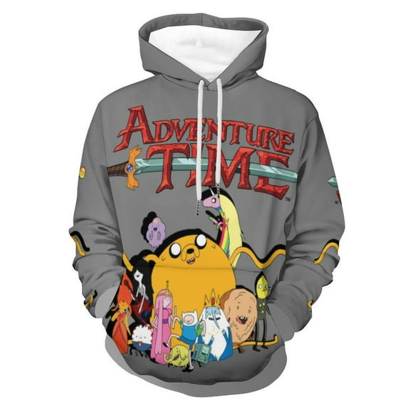 Adventure Cartoon Time Hoodie Costume Cosplay Sweatshirt Sweater 3D ...
