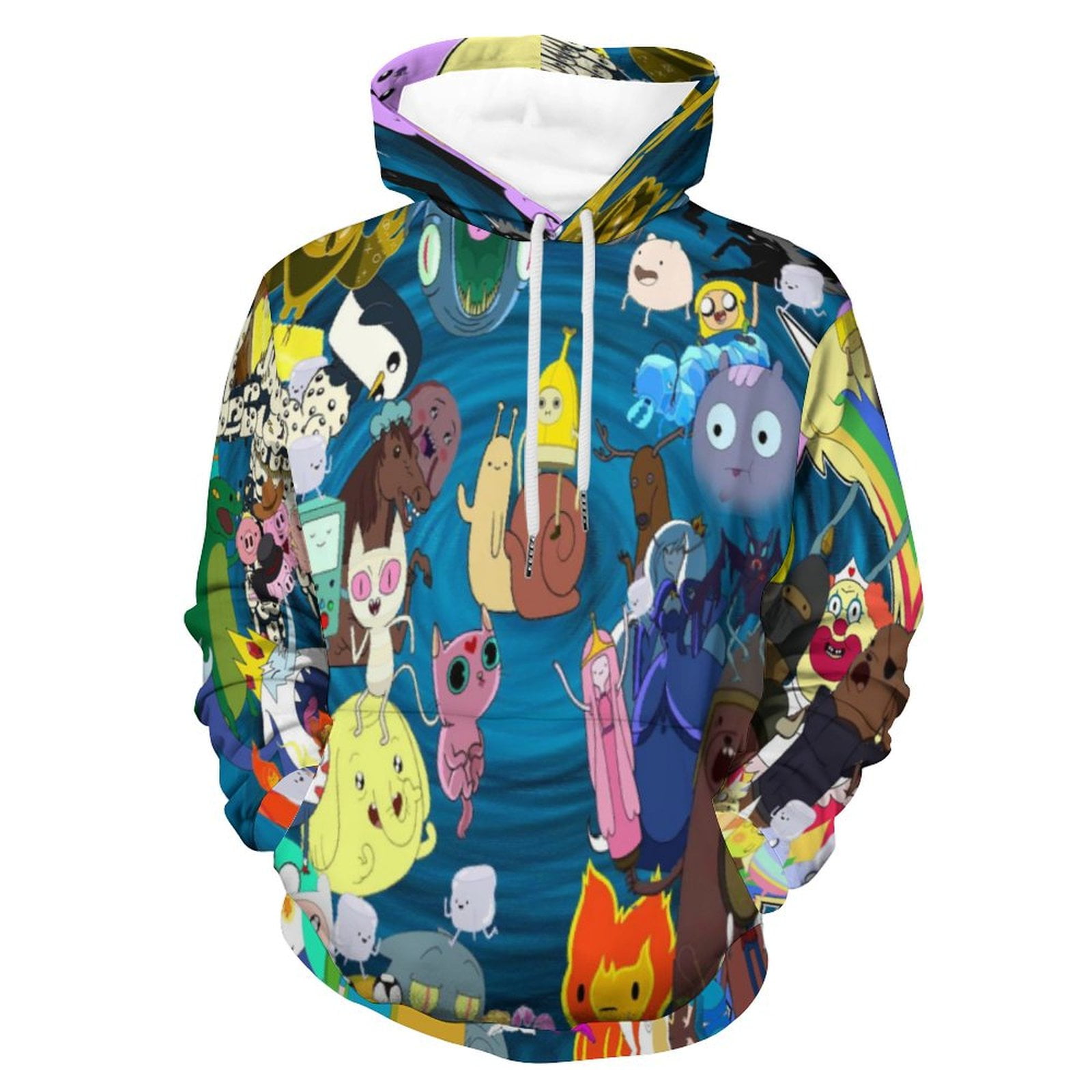Adventure Cartoon Time Hoodie Costume Cosplay Sweatshirt Sweater 3D ...