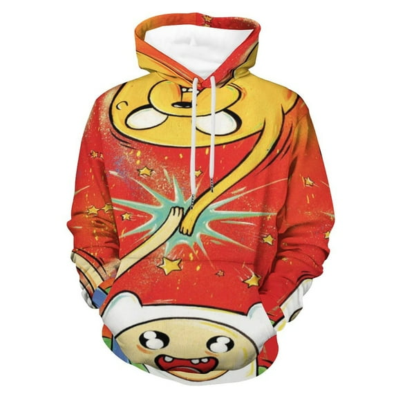 Adventure Cartoon Time Hoodie Costume Cosplay Sweatshirt Sweater 3D ...