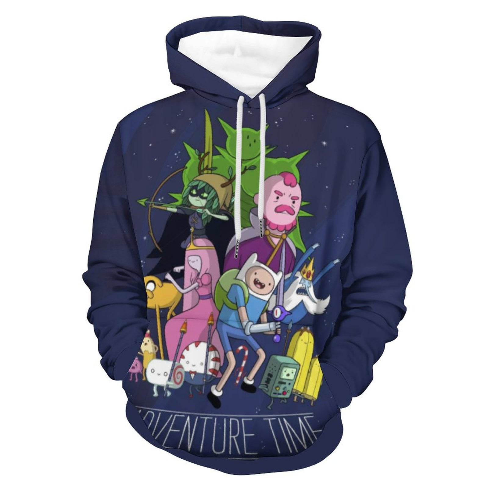 Adventure Cartoon Time Hoodie Costume Cosplay Sweatshirt Sweater 3D ...