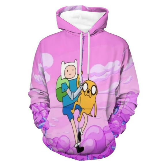 Adventure Cartoon Time Hoodie Costume Cosplay Sweatshirt Sweater 3D ...