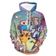 Adventure Cartoon Time Hoodie Costume Cosplay Sweatshirt Sweater 3D ...
