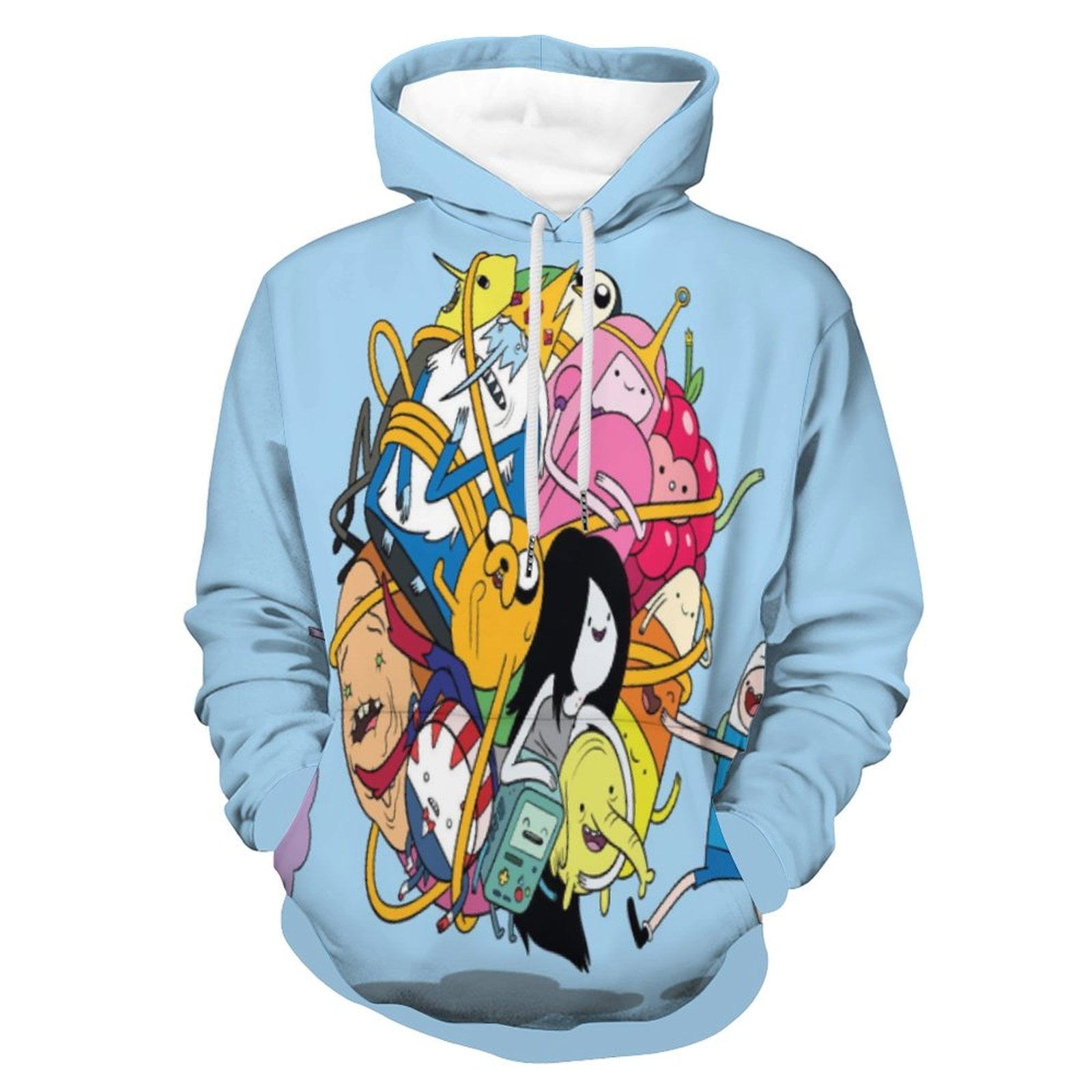 Adventure Cartoon Time Hoodie Costume Cosplay Sweatshirt Sweater 3D ...