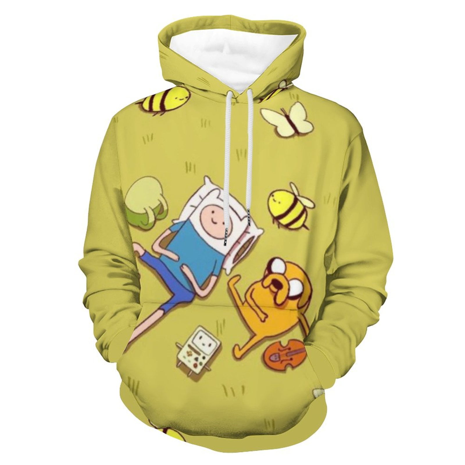 Adventure Cartoon Time Hoodie Costume Cosplay Sweatshirt Sweater 3D ...