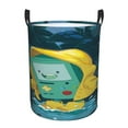 Adventure Cartoon Time Laundry Basket with Handle Waterproof Fabric ...