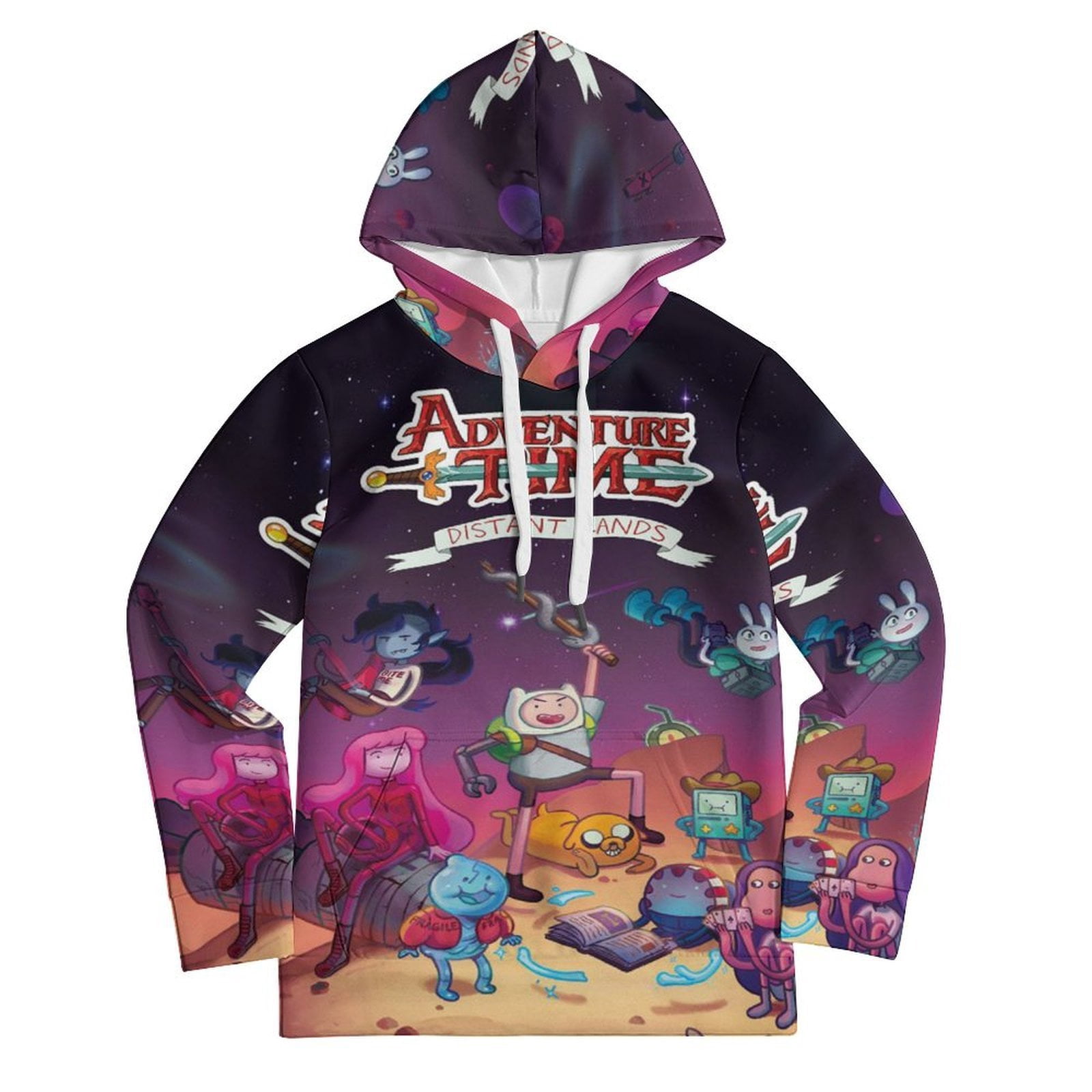 Adventure Cartoon Time Lightweight Hoodie Anime Sweatshirts Pullover ...