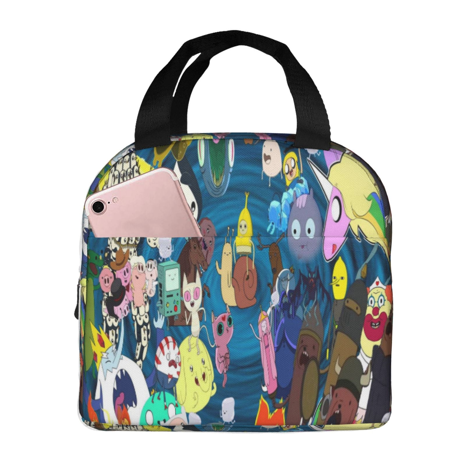 Adventure Cartoon Time Lunch Bag Lunch Box Reusable Bento Box Hot and ...