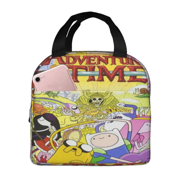 Adventure Cartoon Time Lunch Bag Lunch Box Reusable Bento Box Hot and ...