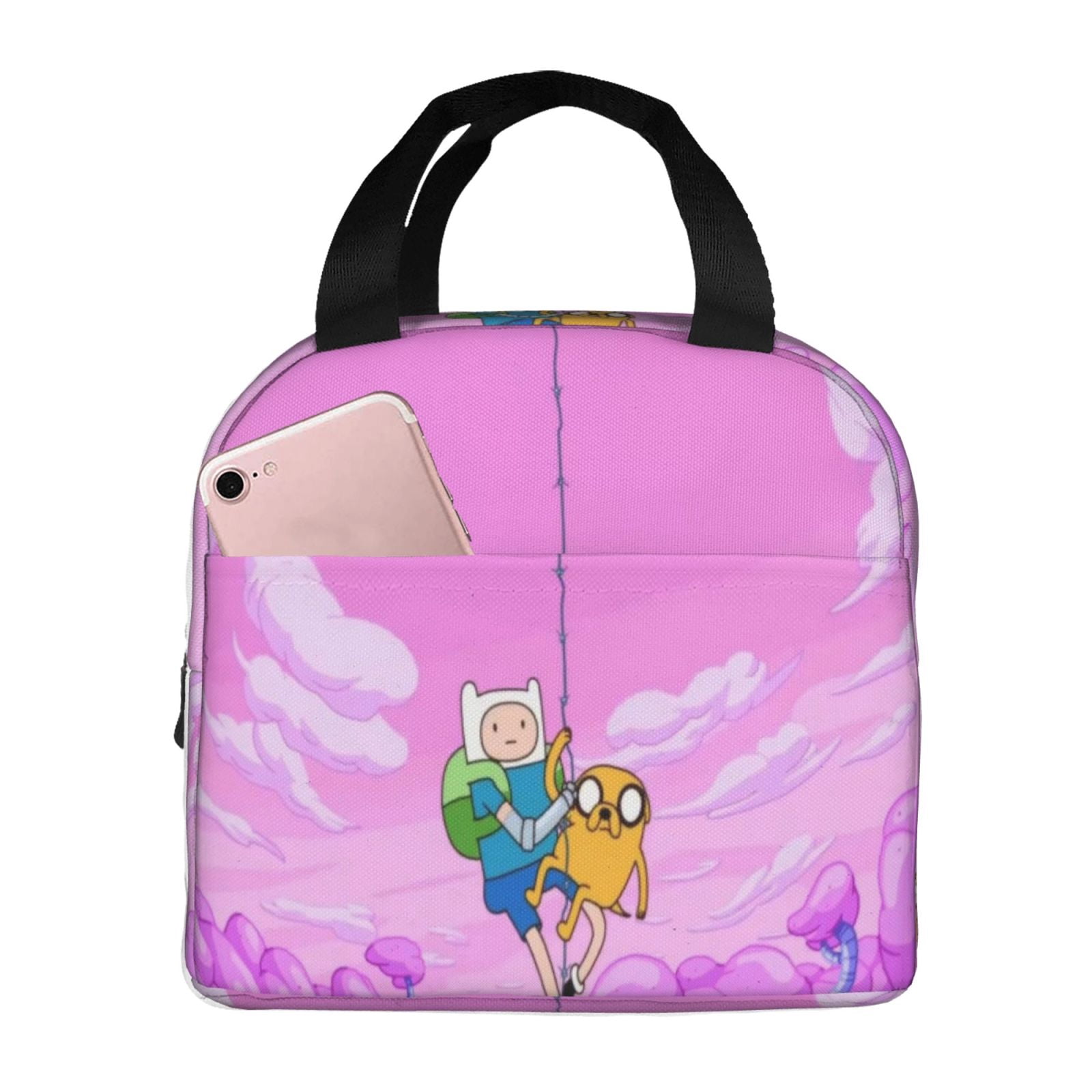 Adventure Cartoon Time Lunch Bag Lunch Box Reusable Bento Box Hot and ...
