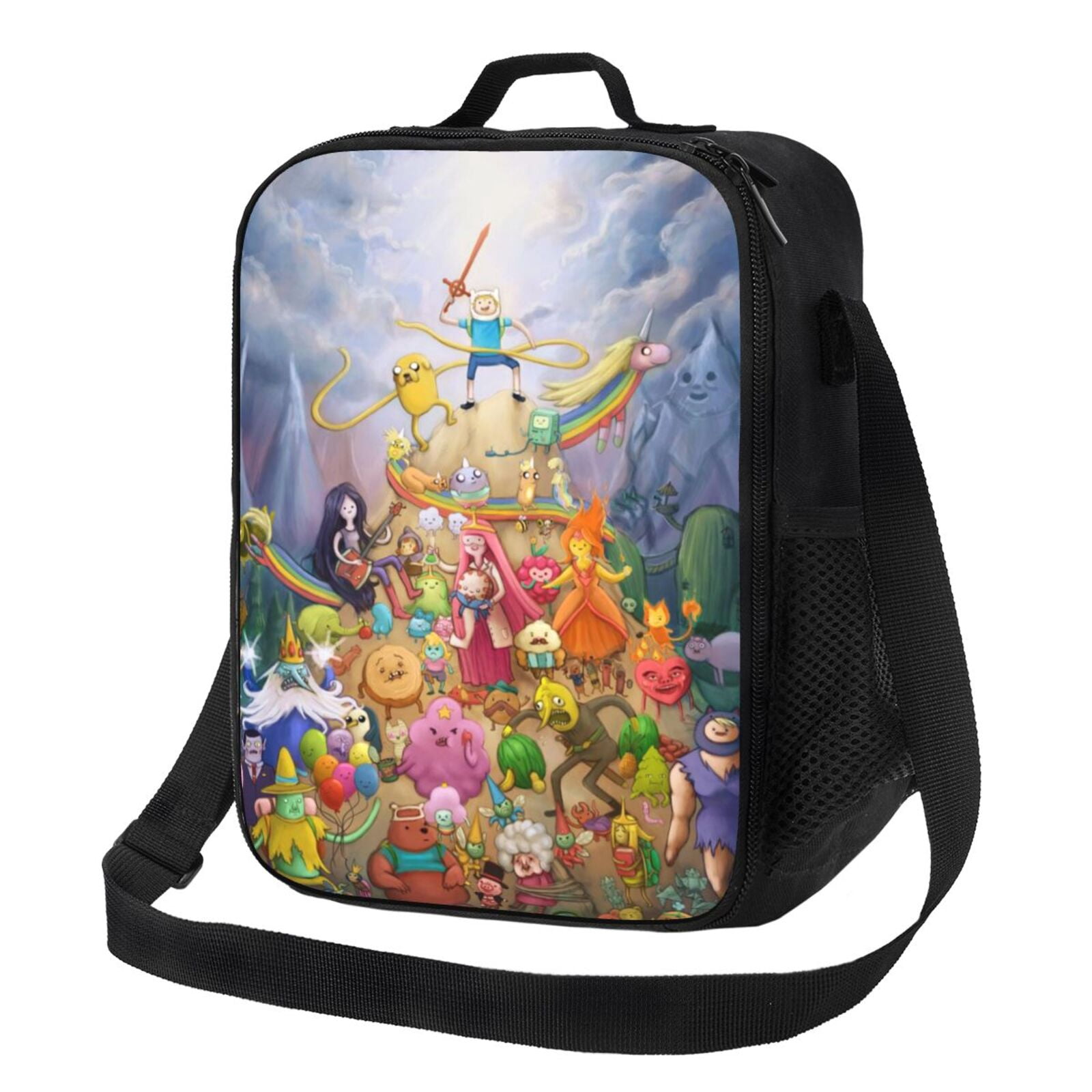 Adventure Cartoon Time Lunch Bag Portable Insulation Lunch Box ...