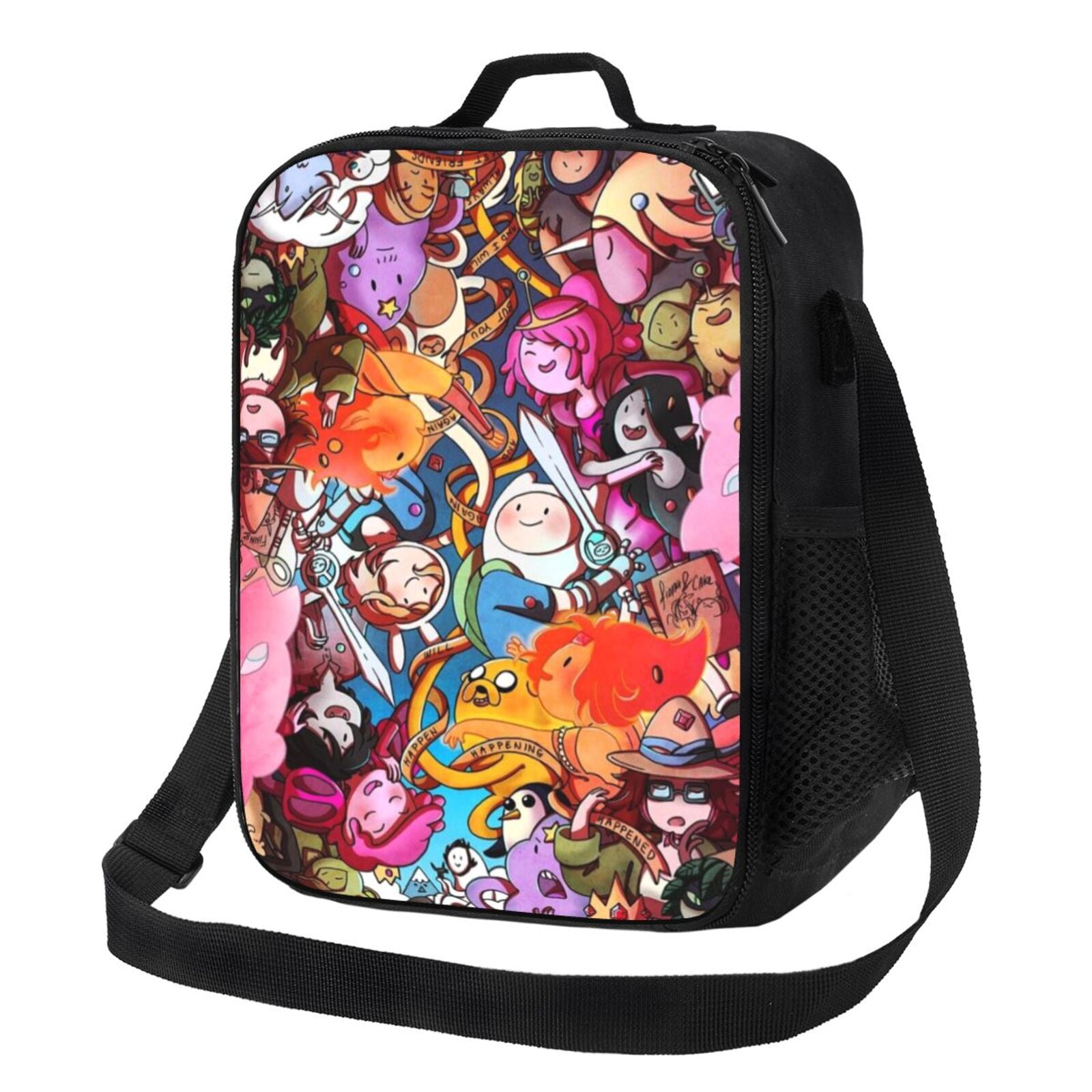 Adventure Cartoon Time Lunch Bag Portable Insulation Lunch Box ...