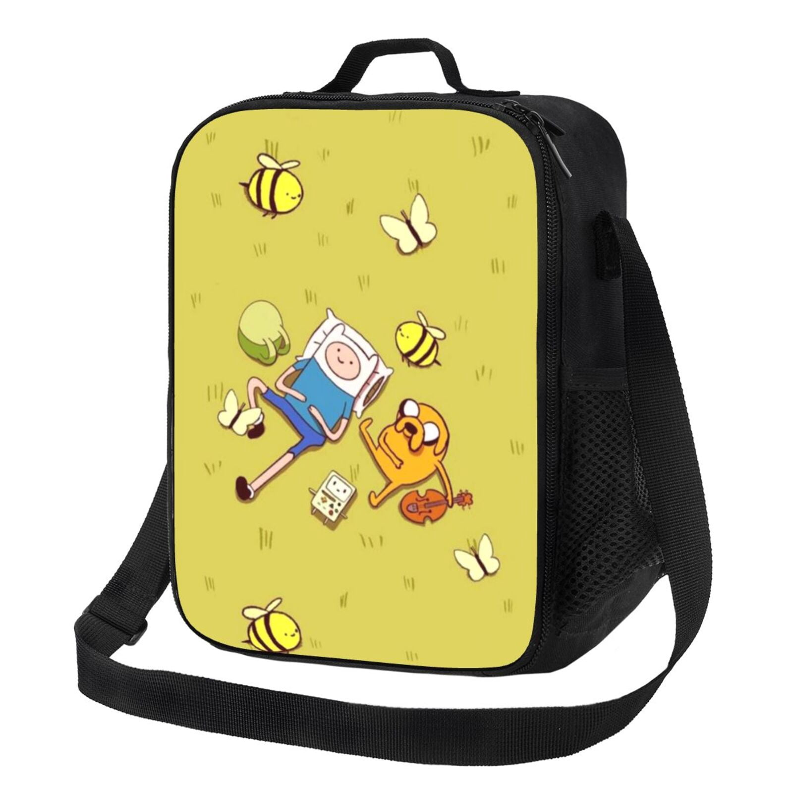 Adventure Cartoon Time Lunch Bag Portable Insulation Lunch Box ...