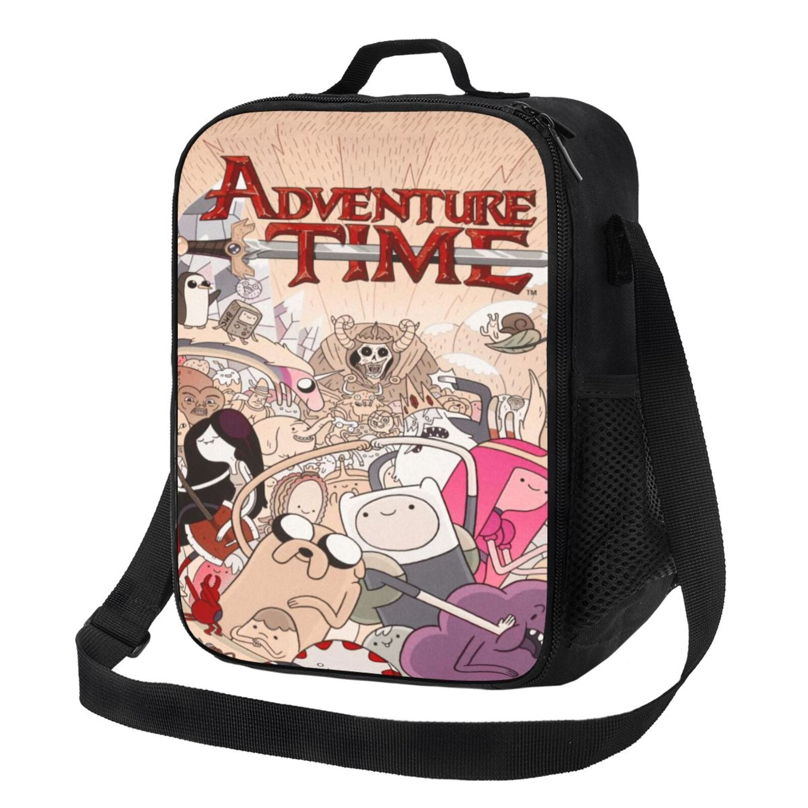 Adventure Cartoon Time Lunch Bag Portable Insulation Lunch Box ...