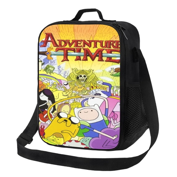 Adventure Cartoon Time Lunch Bag Portable Insulation Lunch Box ...