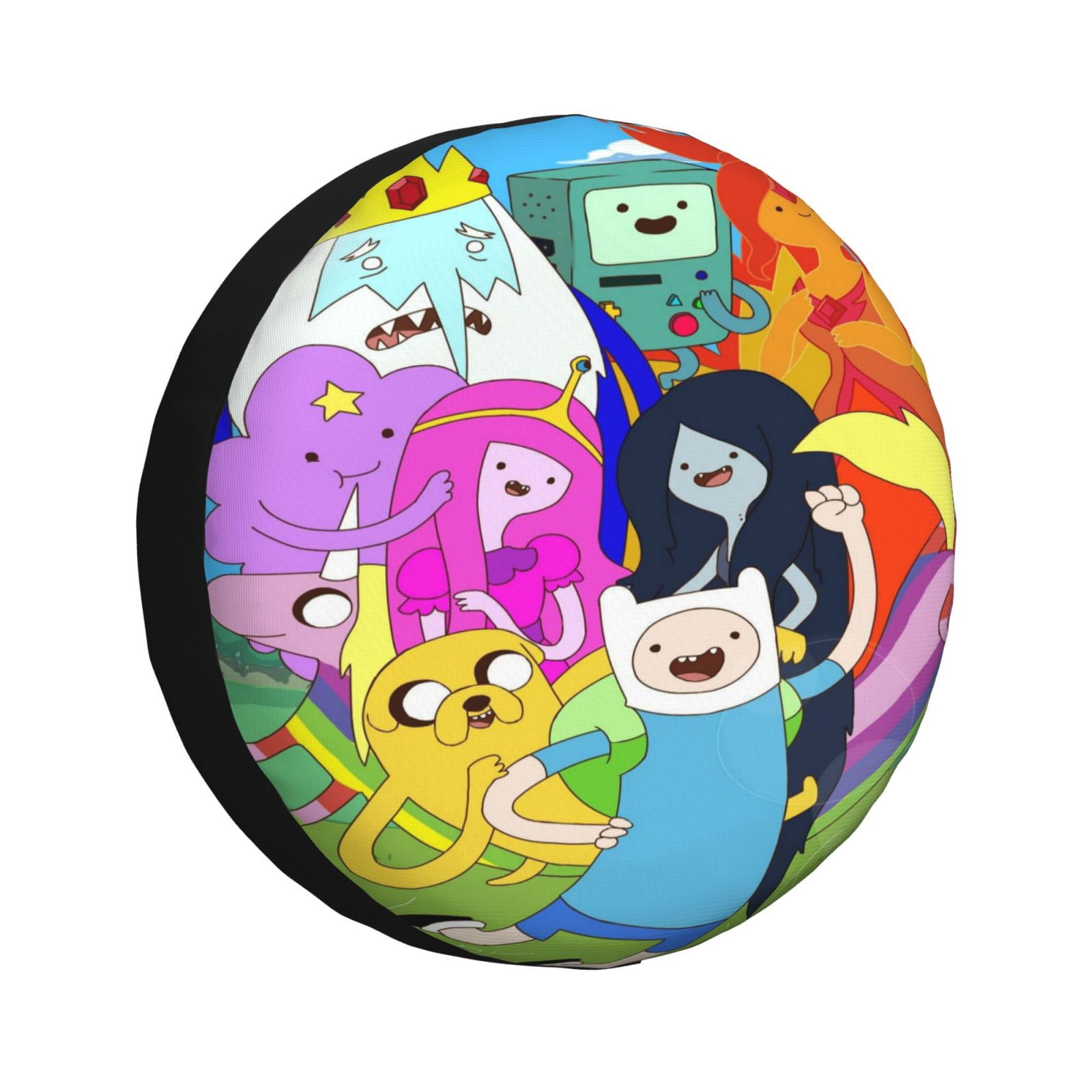 Adventure Cartoon Time Tire Cover Cartoon Weatherproof Universal Wheel ...