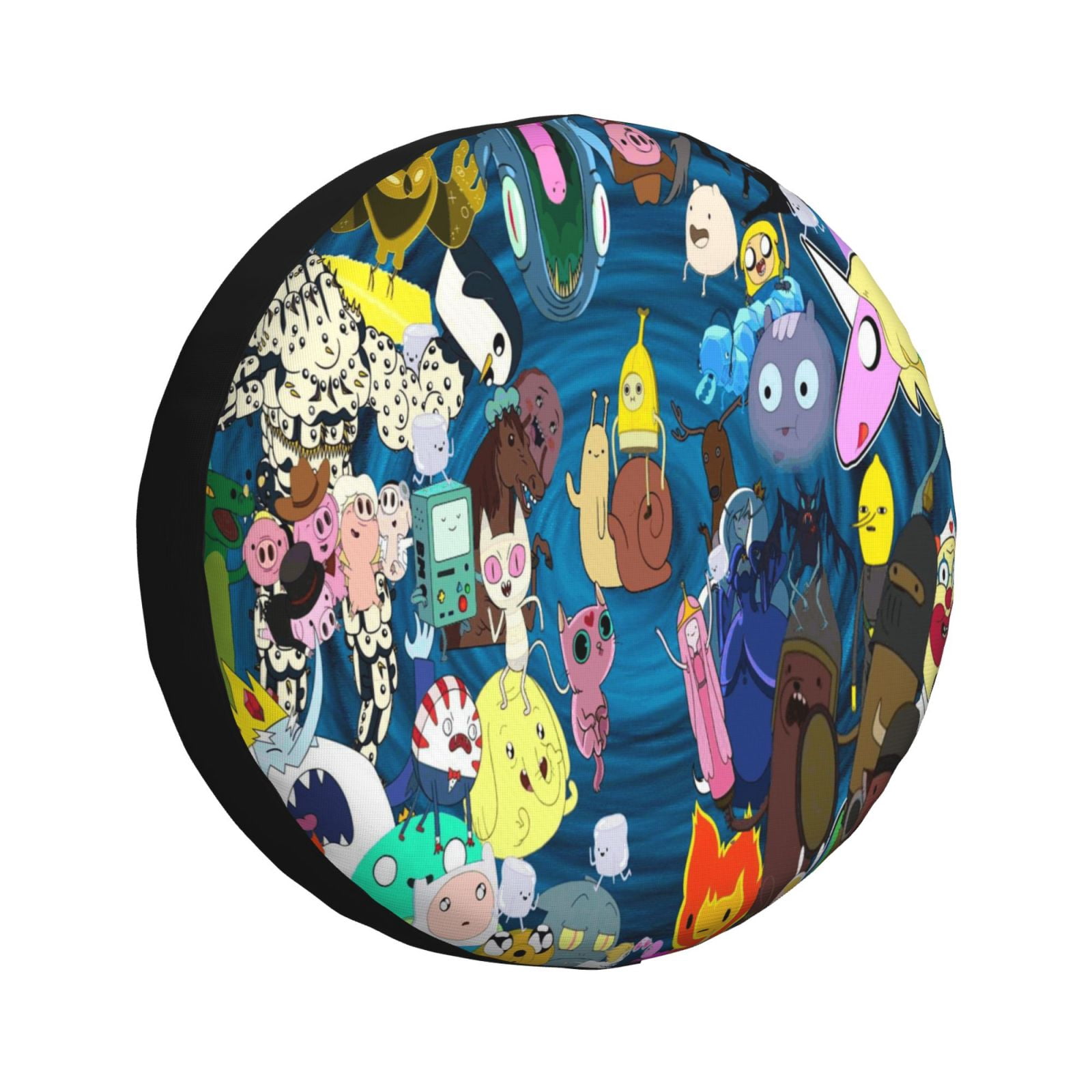 Adventure Cartoon Time Tire Cover Cartoon Weatherproof Universal Wheel ...