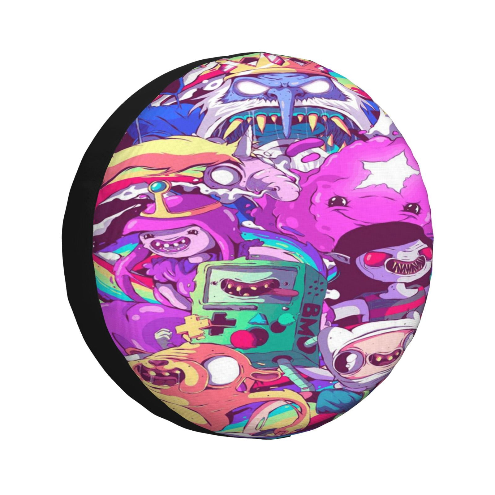 Adventure Cartoon Time Tire Cover Cartoon Weatherproof Universal Wheel ...