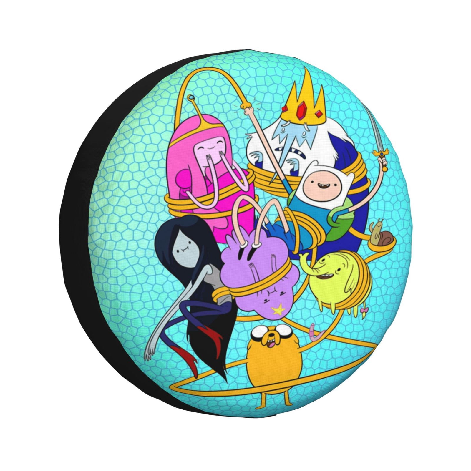 Adventure Cartoon Time Tire Cover Cartoon Weatherproof Universal Wheel ...