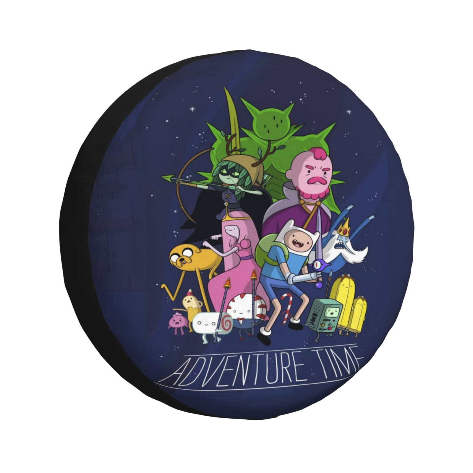 Adventure Cartoon Time Tire Cover Cartoon Weatherproof Universal Wheel ...