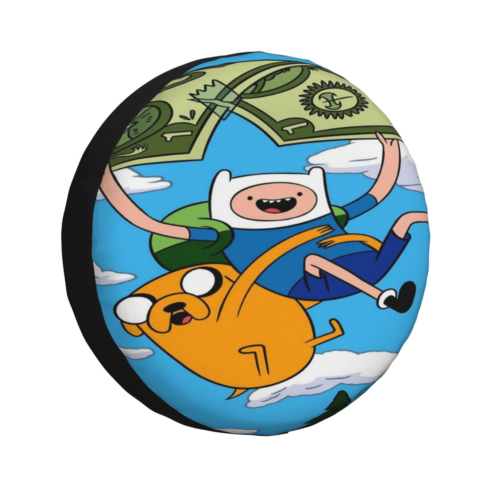 Adventure Cartoon Time Tire Cover Cartoon Weatherproof Universal Wheel ...