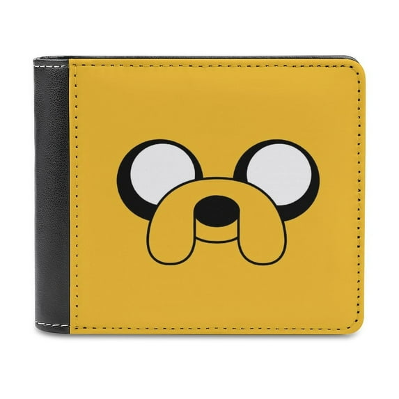 Adventure Cartoon Time Wallet for Men Leather Purse Clutch Card Holders ...