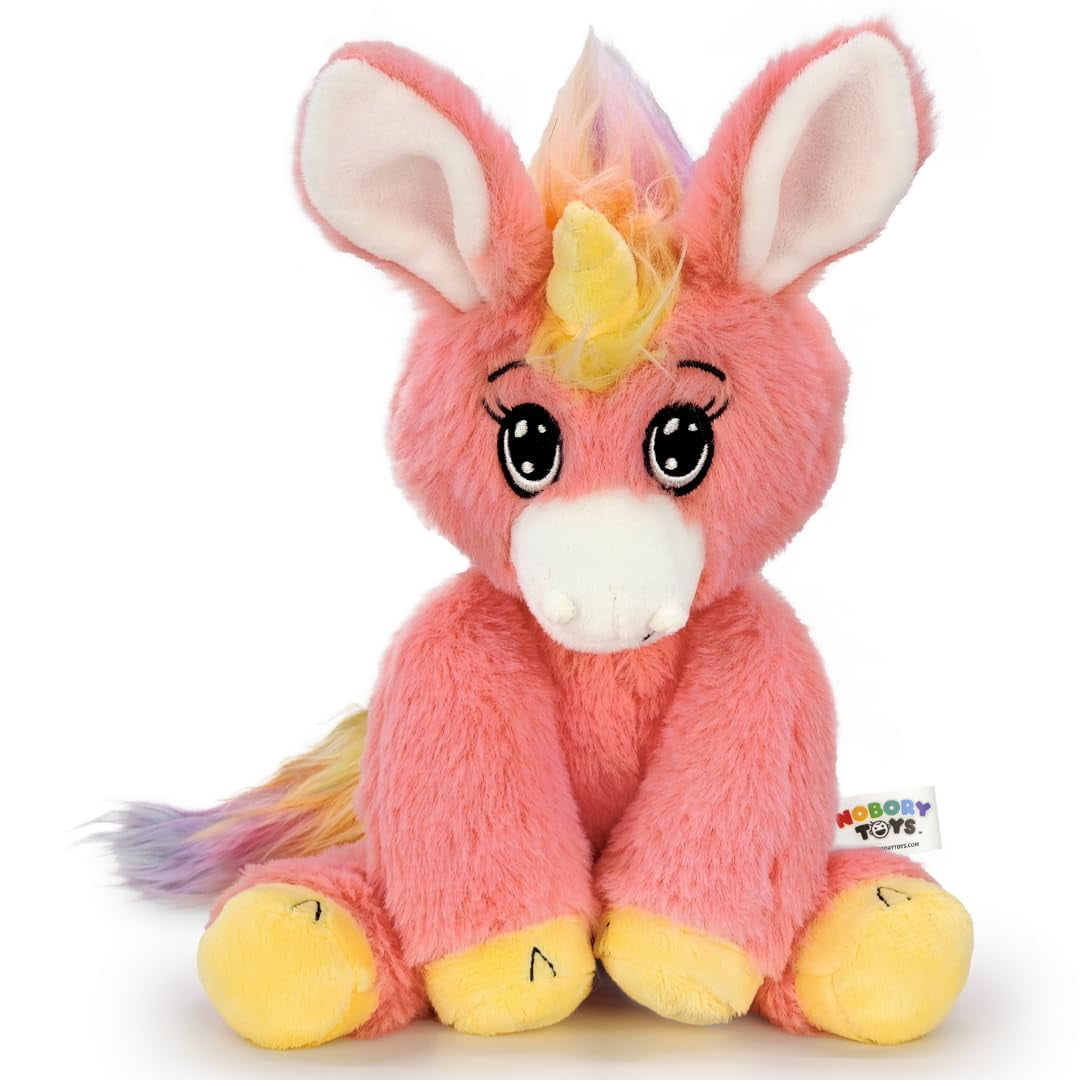 The Adventure Crew Gemma the Unicorn Plush Comfort / Activity Toy for Newborn and Up | Ultra ...