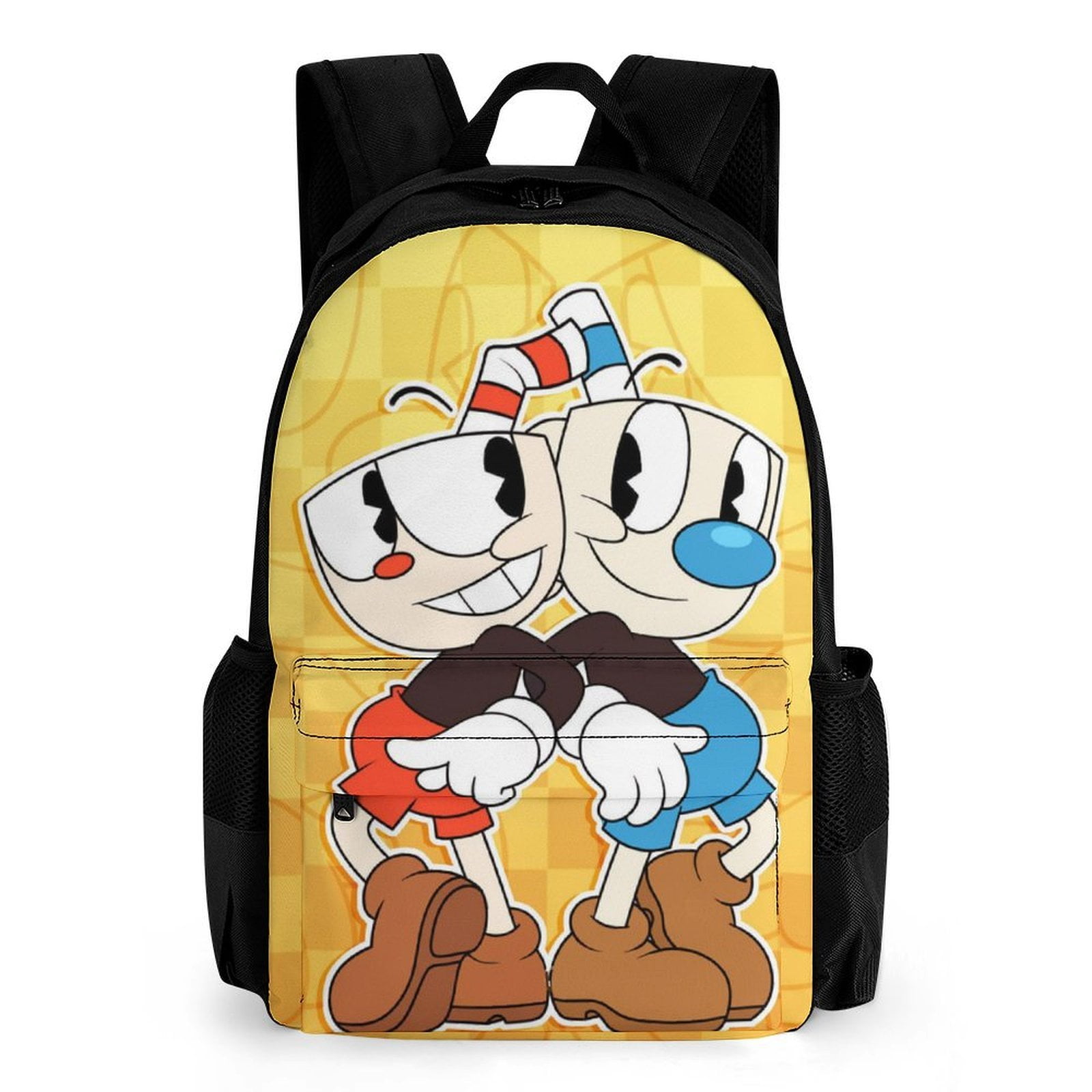 Adventure Cuphead Mugman Backpack Student Satchel Schoolbag Bookbag ...