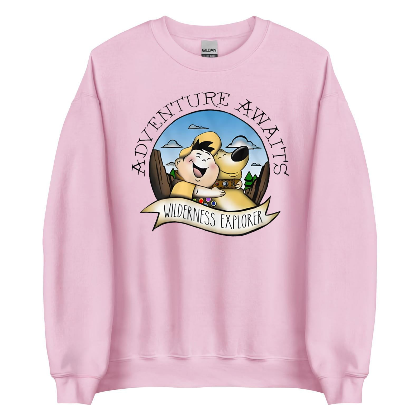 Adventure Exploration Graphic Tee, Animated-Inspired Design Shirt ...