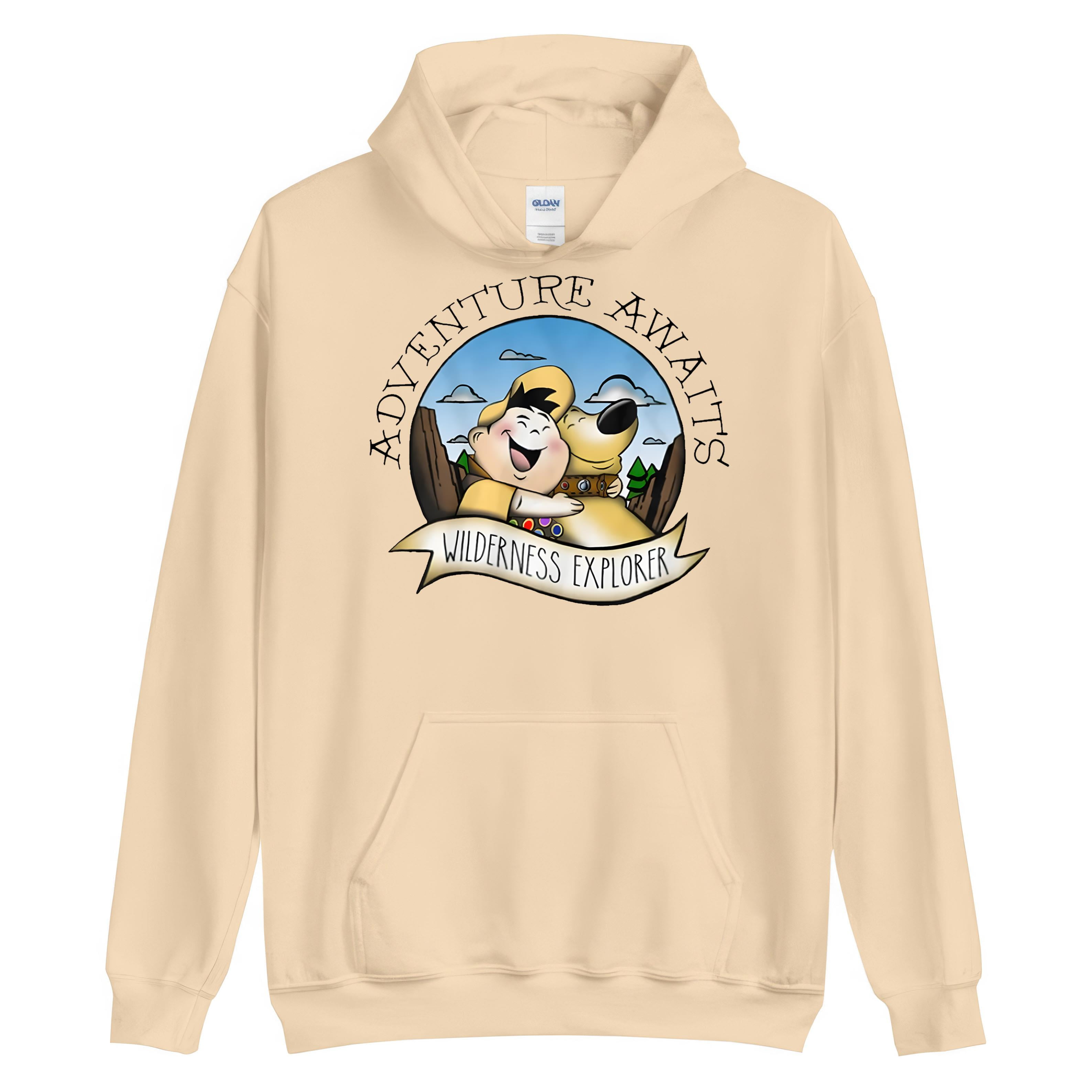 Adventure Exploration Graphic Tee, Animated-Inspired Design Shirt ...