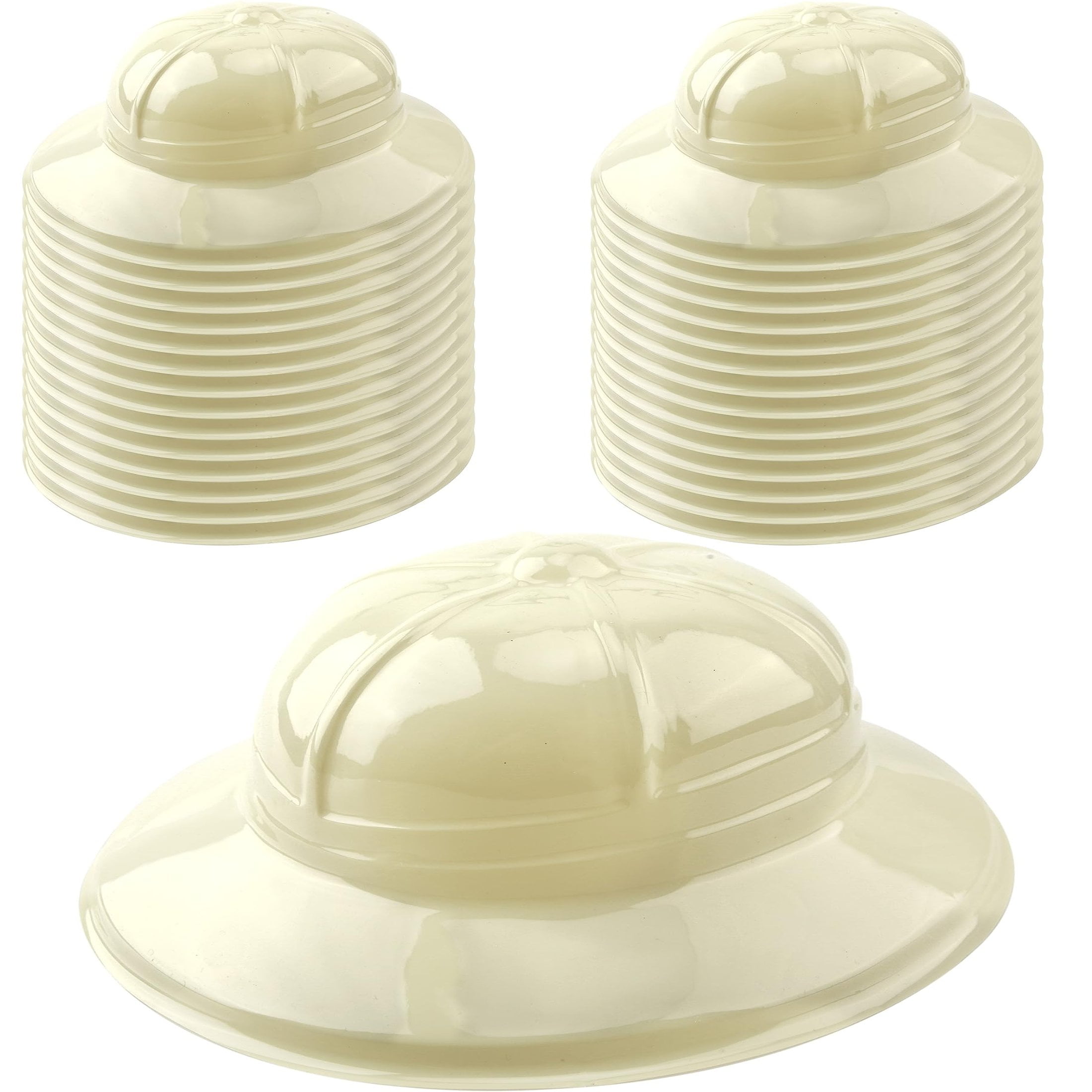 Adventure Explorer Safari Hats - Set of 30 Plastic Jungle Theme Party ...