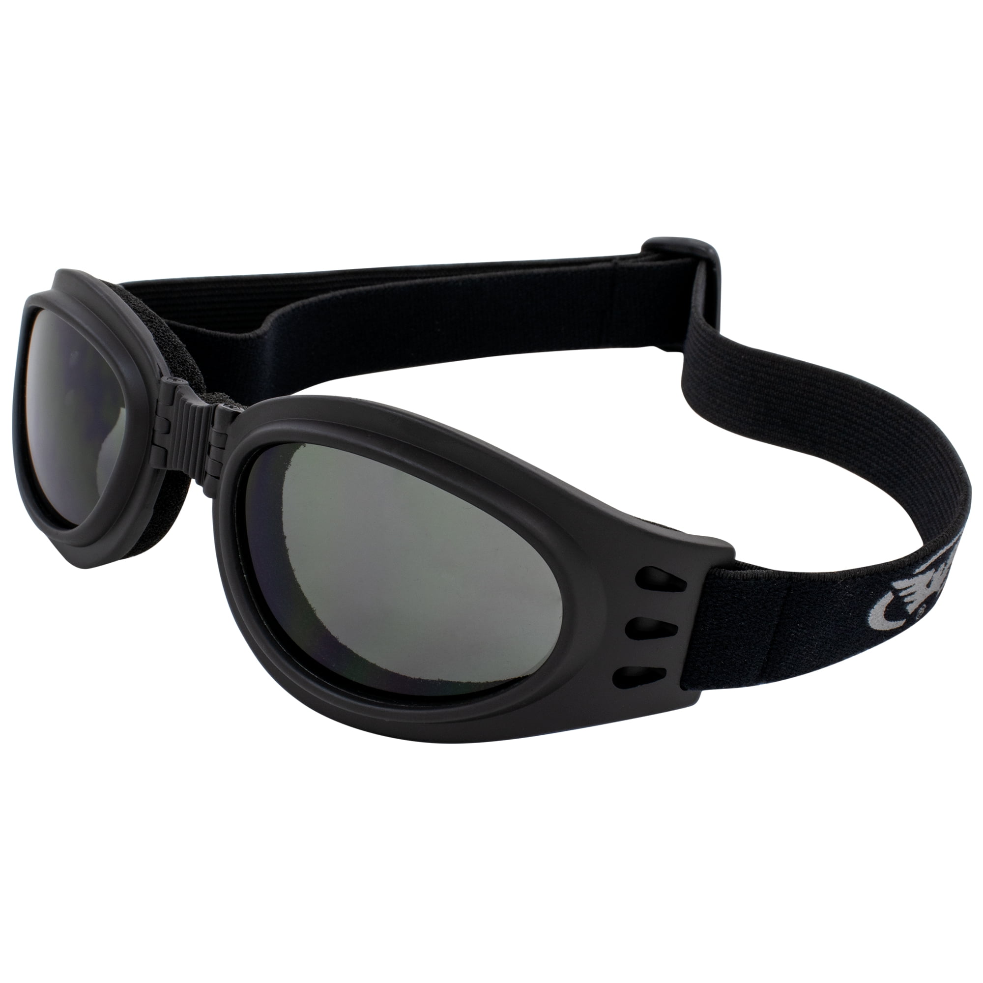 Adventure Foldable Goggles Black Frame Smoked Lenses - Walmart.com