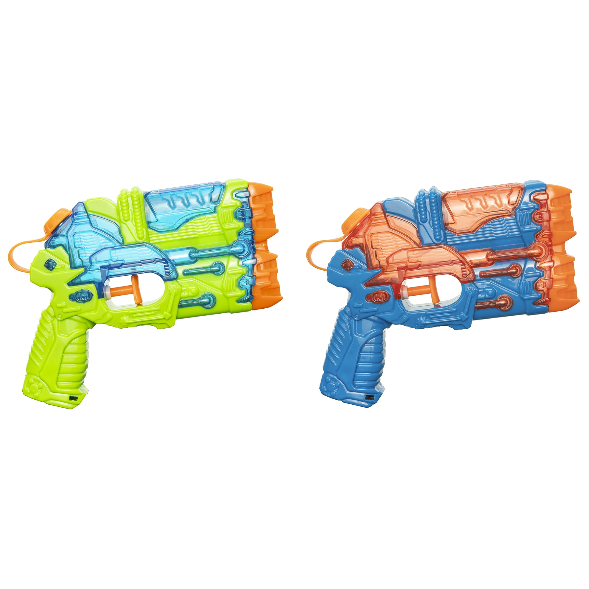 Adventure Force Kwik Splash 2pk Water Blasters for Kids, Blasts Up to ...