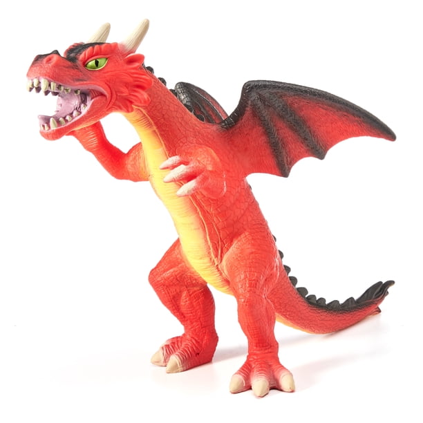 Adventure Force Soft 19in Red Dragon Figure for Children Ages 3 and Up ...
