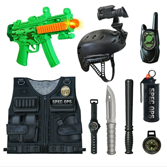 Adventure Force Special Ops Mission Roleplay Set with Lights Sounds ...