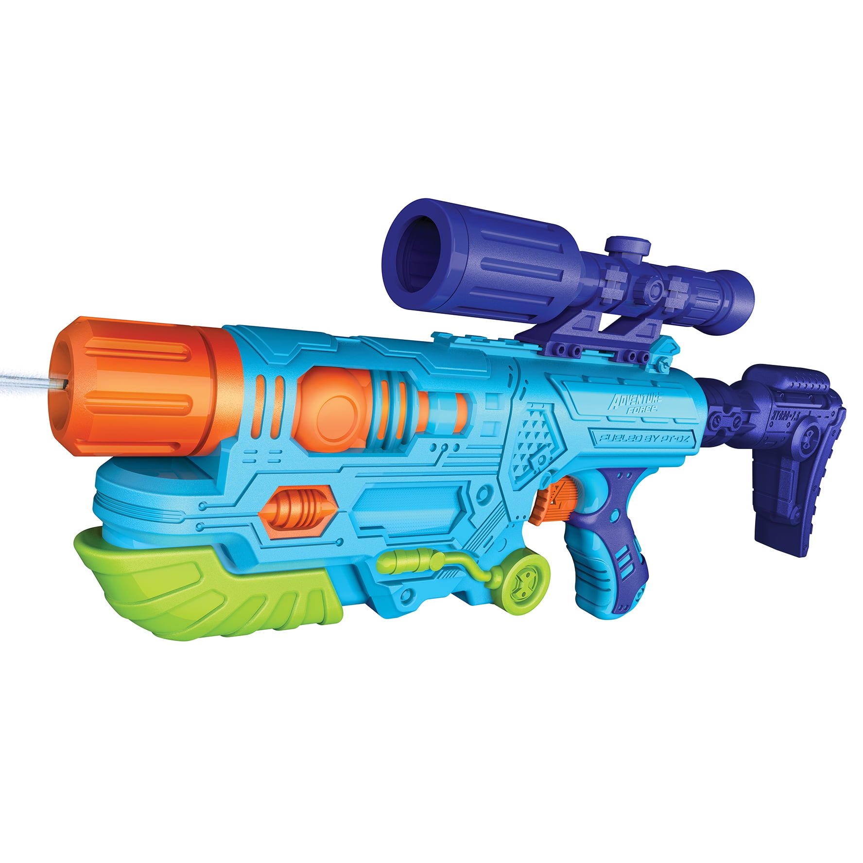 Adventure Force Water Strike Tidal Surge Power Pump Water Blaster, Blue ...