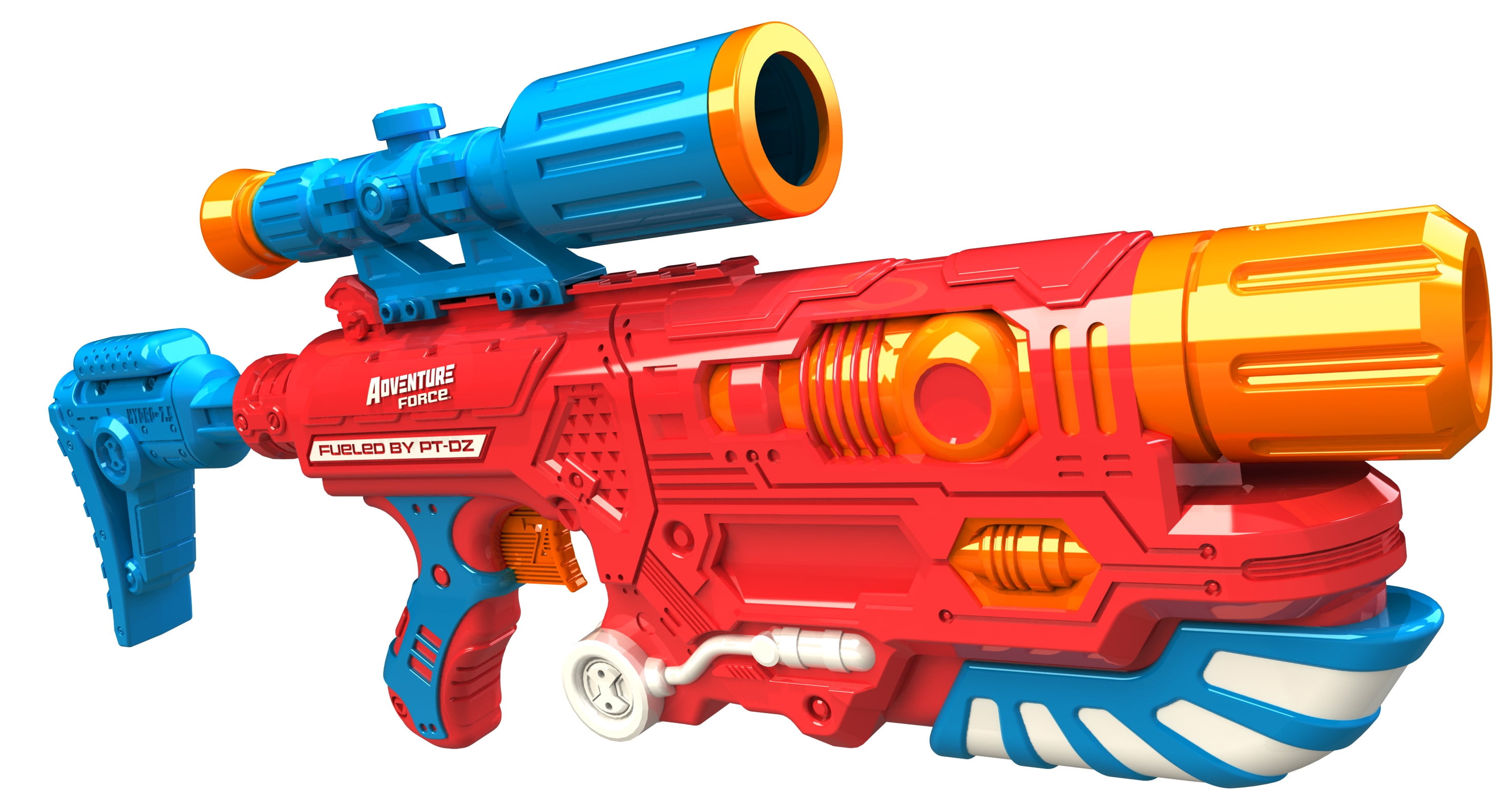 Adventure Force Water Strike Tidal Surge Power Pump Water Blaster - RED ...