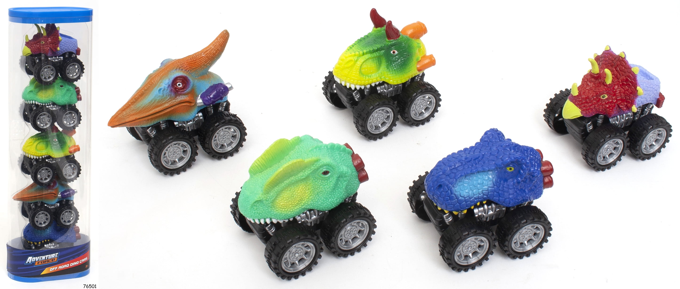 Adventure Force off Road Dinos – Set of 5 Unique and Detailed Colorful ...