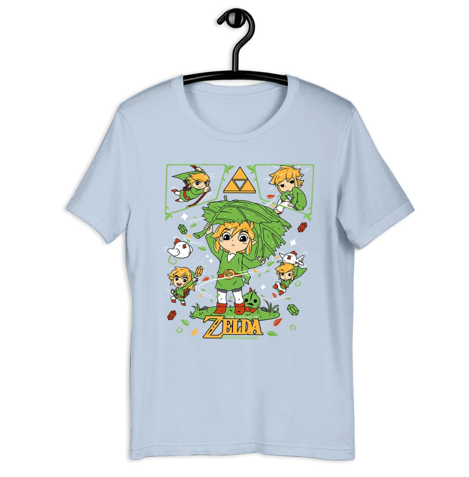 Adventure Game Link Shirt, Fantasy Legend Graphic Tee - Walmart.com