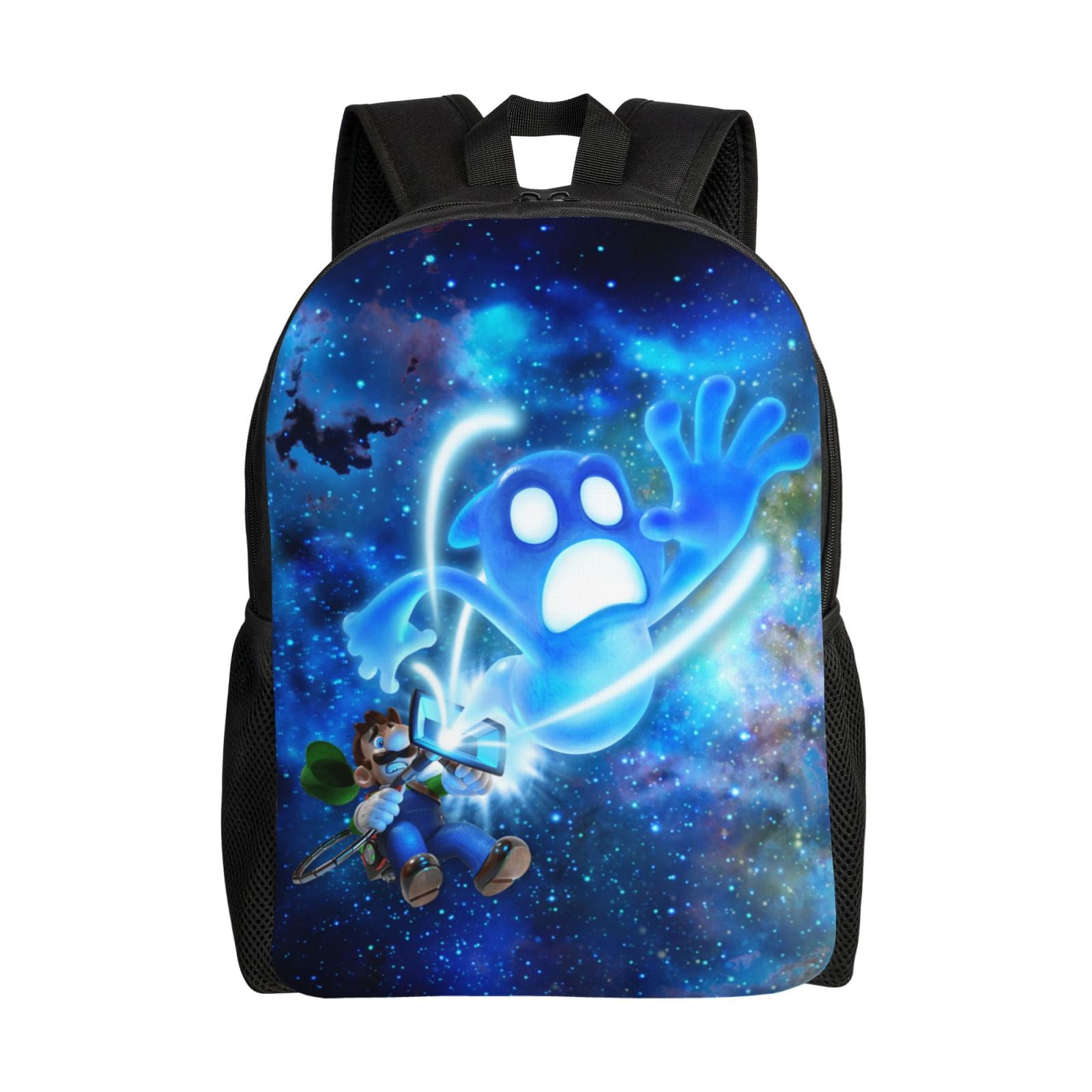 Adventure Game Luigi's Mansion Backpack Laptop School Bag Student ...