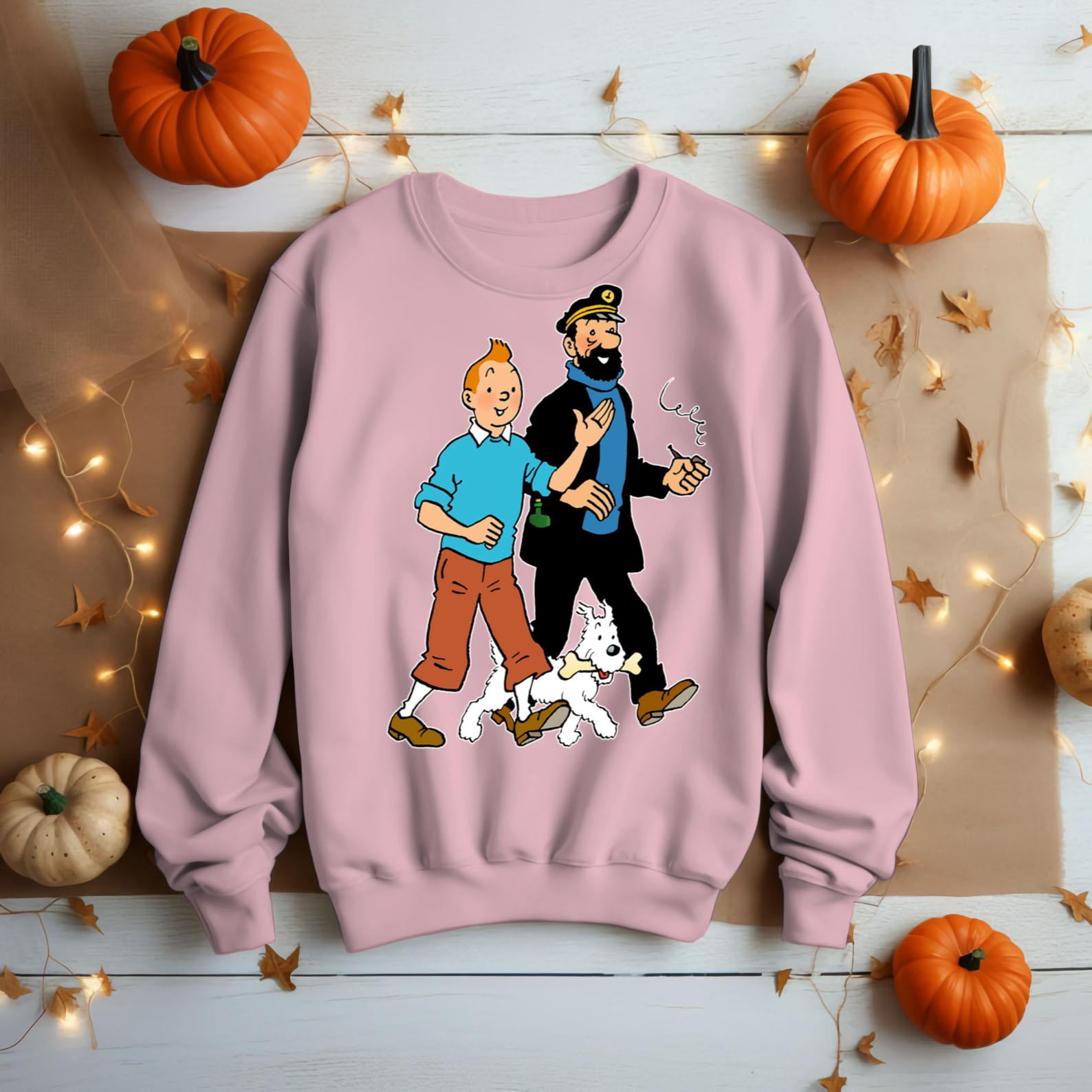 Adventure-Inspired Shirt Featuring Cartoon Characters and Art Design ...