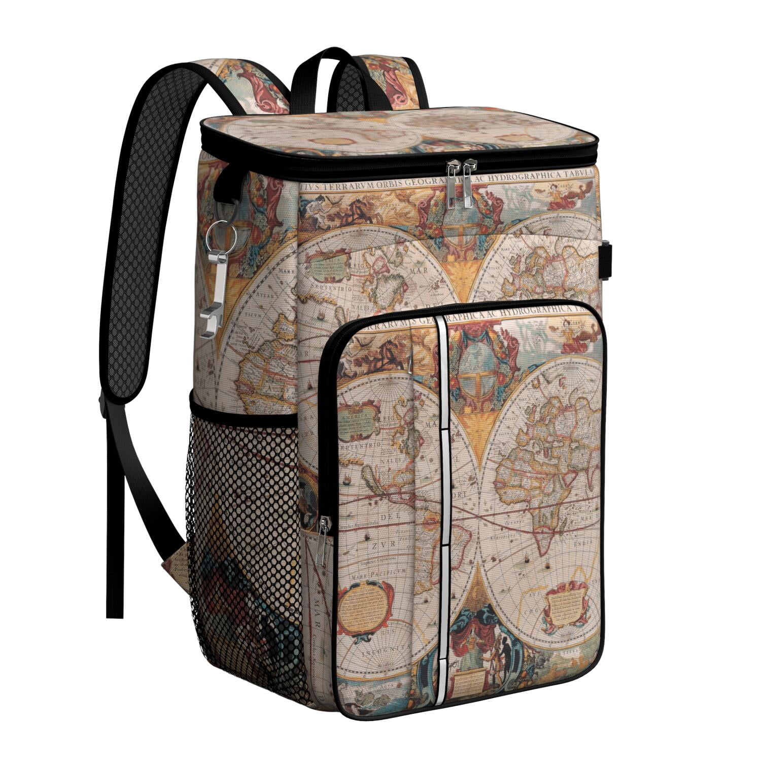 Adventure Insulated Backpack Cooler - 20L Leakproof Camping Cooler Bag ...