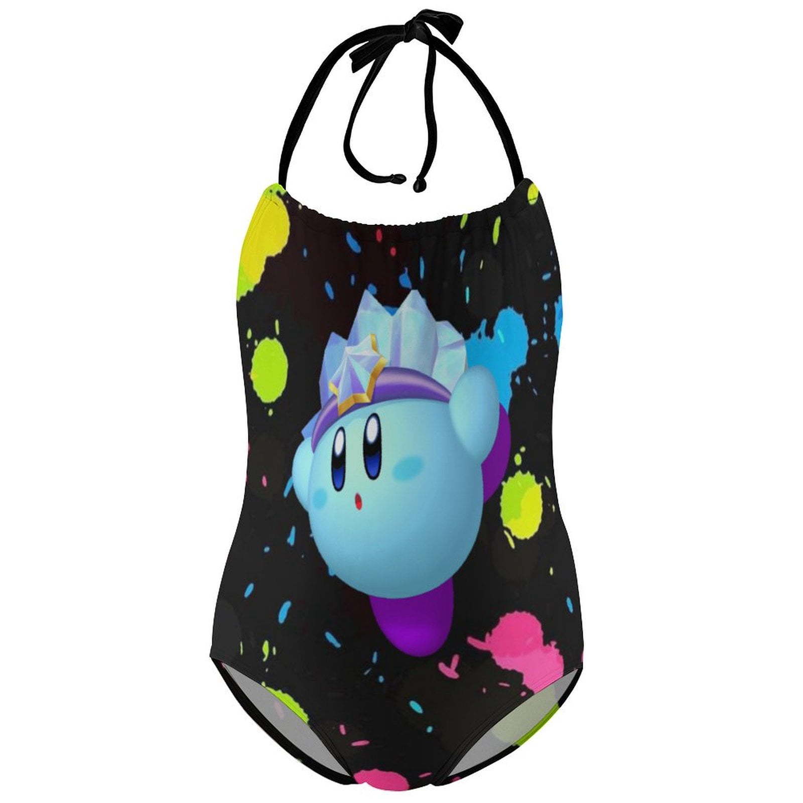 Adventure Kirby Girl's Swimsuit One-piece Summer Hawaii Beach Kid's ...