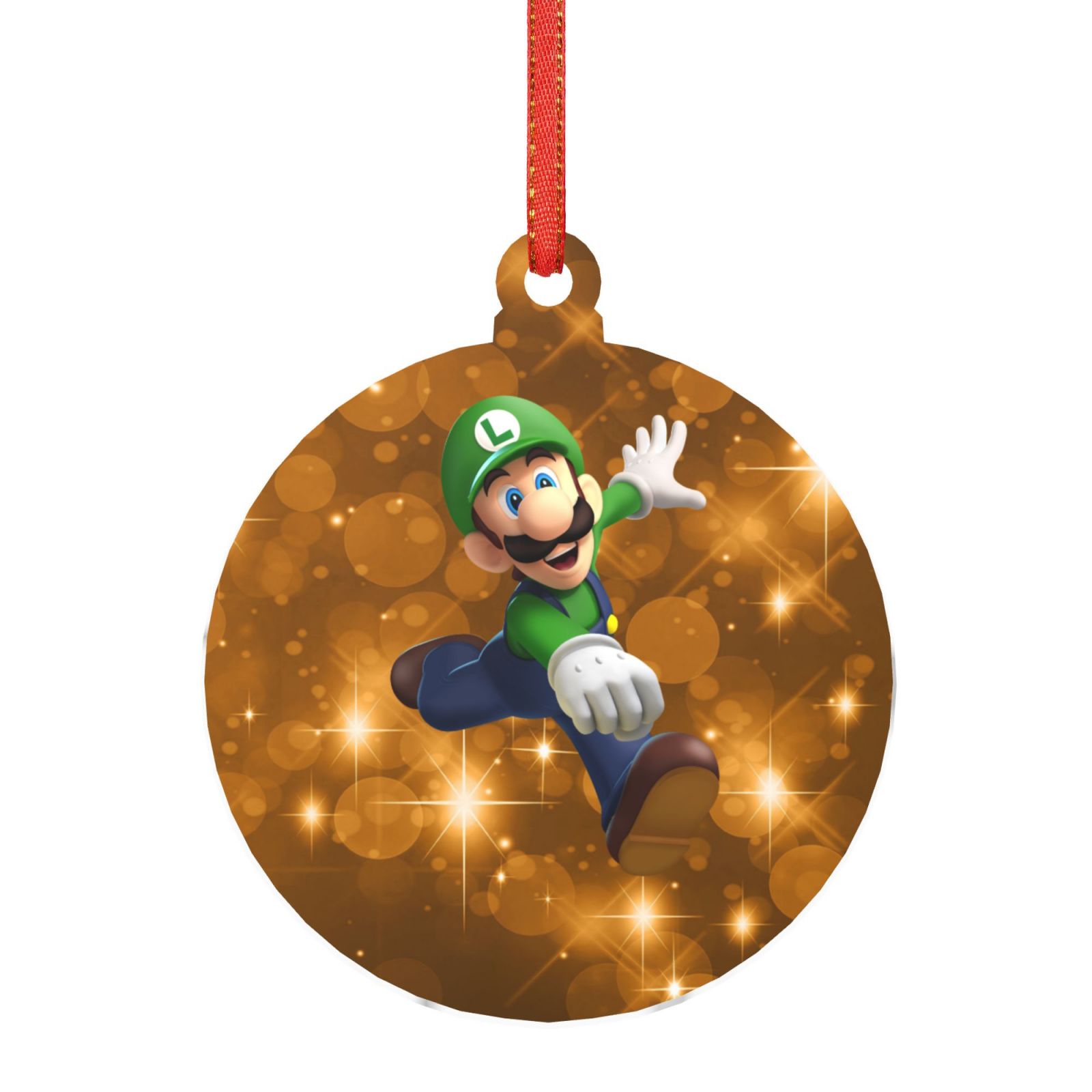 Adventure Luigi's Mansion Acrylic Christmas Ornaments Christmas Tree ...