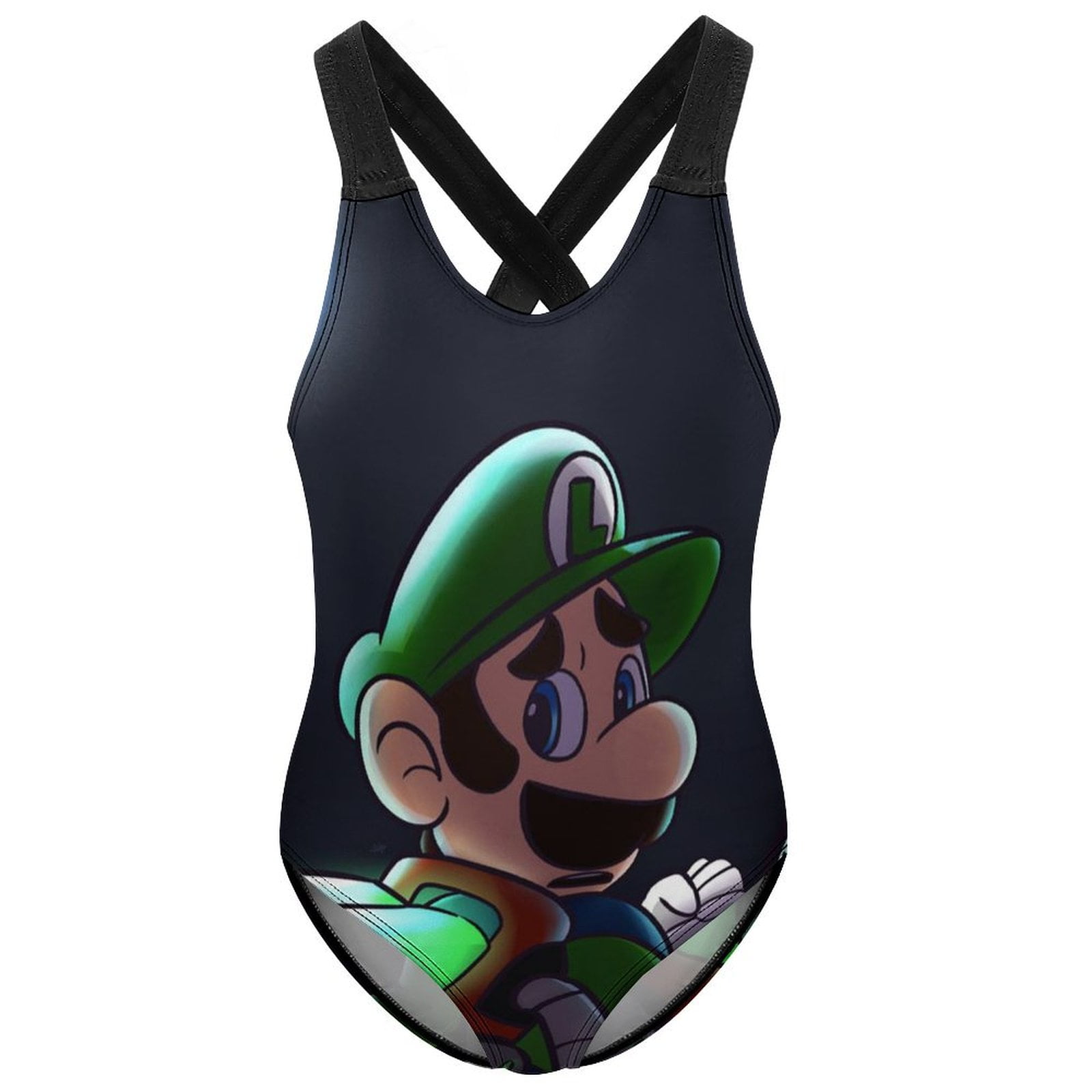 Adventure Luigi's Mansion Girl's One-piece Swimsuit Summer Children's ...