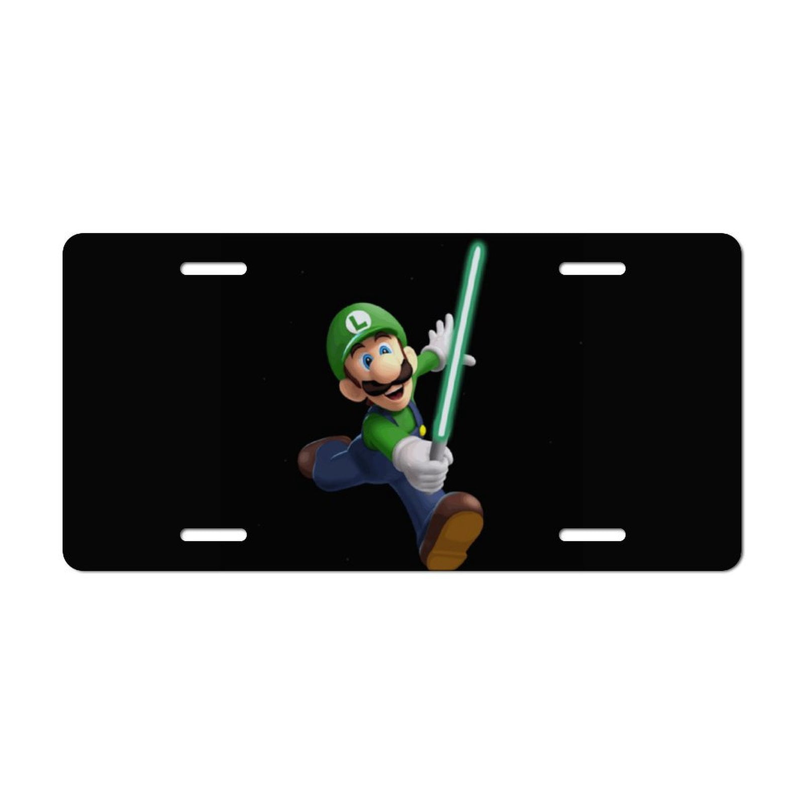 Adventure Luigi's Mansion License Plate Cover Aluminum For Various Car ...