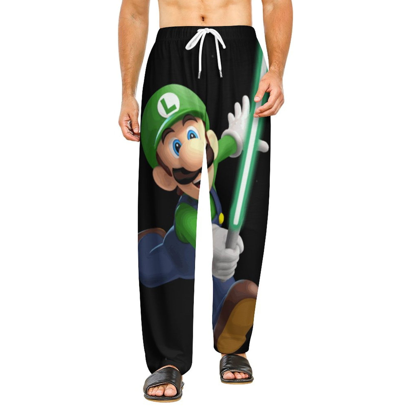 Adventure Luigi's Mansion Unisex Pajama Pants Bottoms Daily Cozy Soft ...