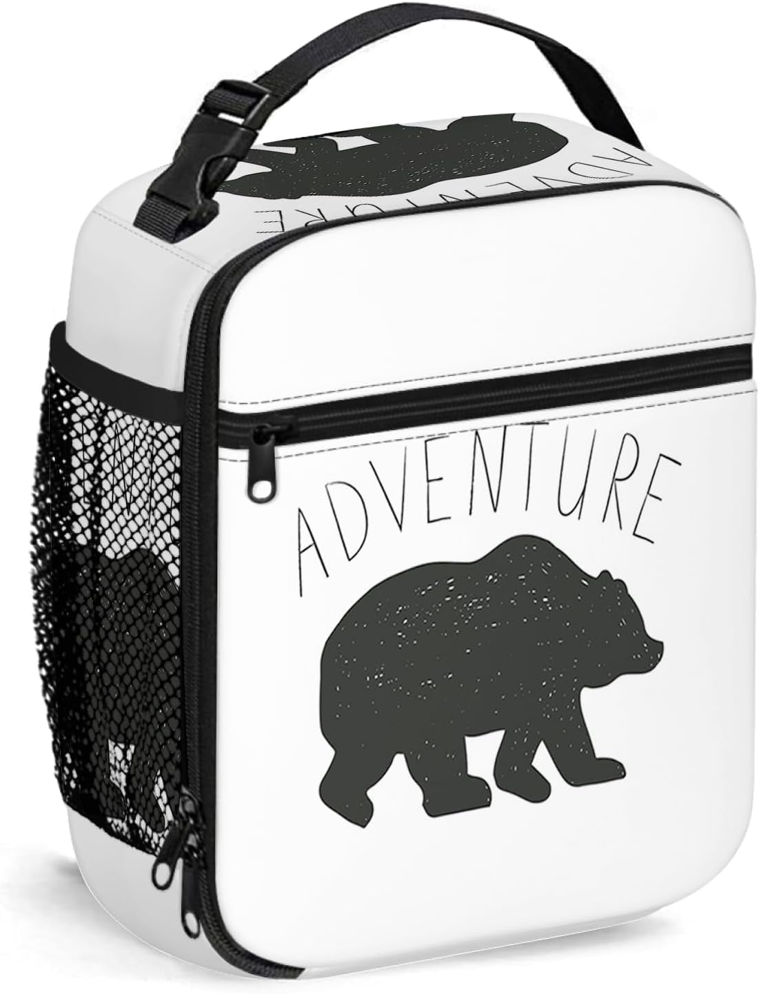 Adventure Lunch Bag,Wild Bear Zoo Animal Nature,Lunch Box Insulated ...